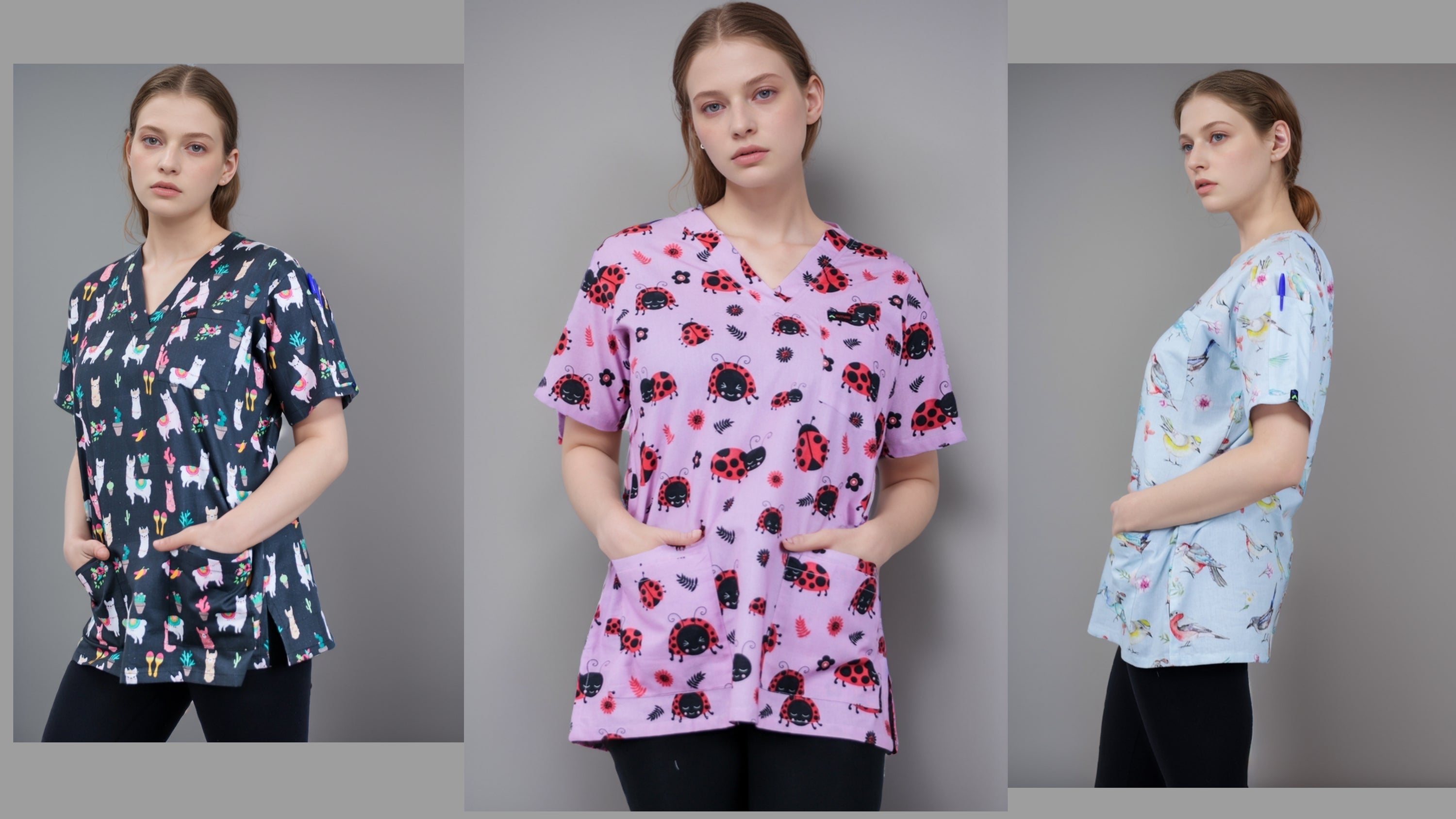 Printed Scrub Top Australia, Fun & Funky Patterns for Women and Men – X ...