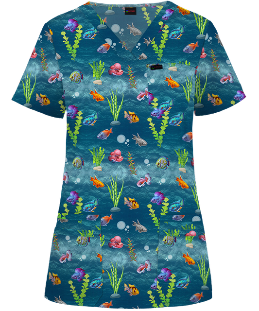 Printed Scrub Top Australia For Nurses and Medicals Cheap Price – Page ...